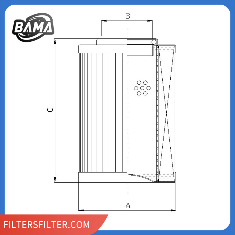 Replacement HIFI Hydraulic Pressure Filter SH62021V - Buy Hydraulic ...